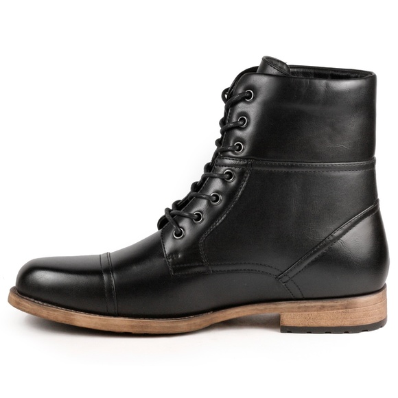 Metrocharm | Shoes | Metrocharm Mc3 Black Mens Lace Up Oxford Boot ...